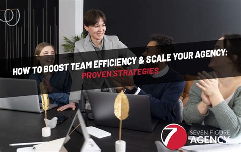Proven Ways To Boost Team Efficiency And Scale Your Agency