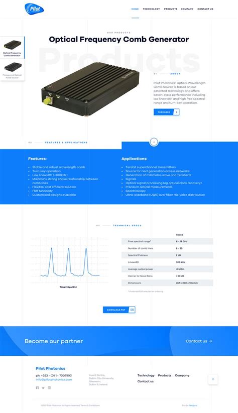 Optical Frequency Comb Generator