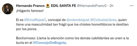 Matonearon A Un Concejal De Bogotá Por Decir Que Habló Con Otros En El