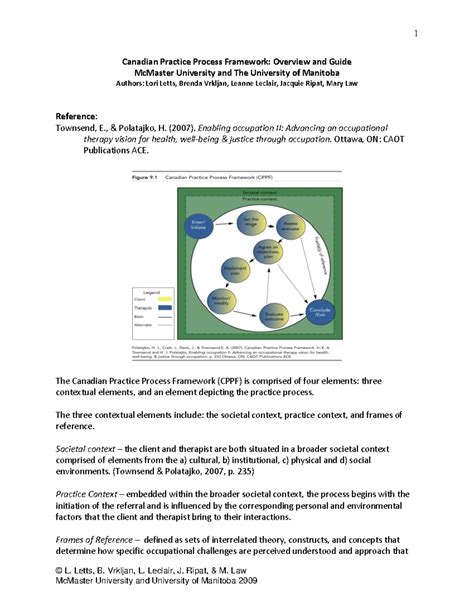 Cppf Overview And Guide Action Points And Considerations Studocu