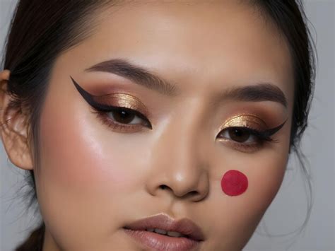 Gorgeous Asian Woman Makeup Tutorial For A Flawless Look Premium Ai