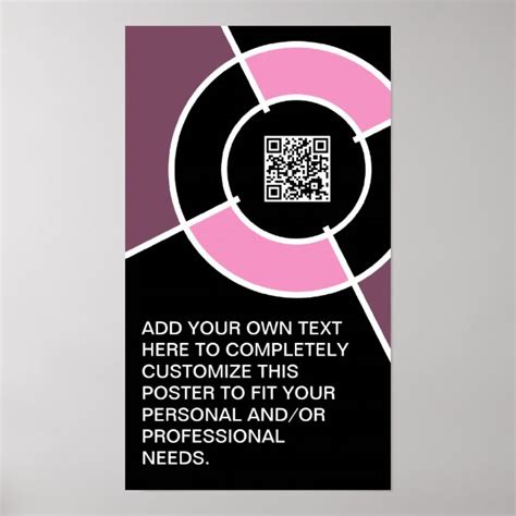 Qr Code Posters Prints Zazzle UK
