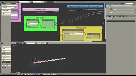 Blender Animation Nodes Vertices Nodes Vertex Blender Animation