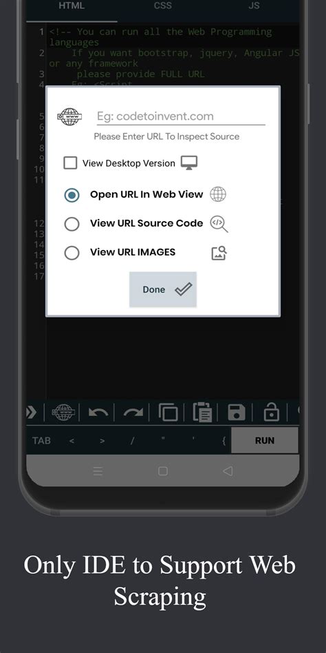 Web Development Ide Html Cs Apk Per Android Download