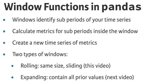 Manipulating Time Series Data In Python From DataCamp Page 3 Way To