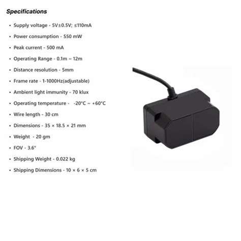 Tfmini Plus Lidar Module Short Range Distance Sensor At ₹ 3000 Lidar