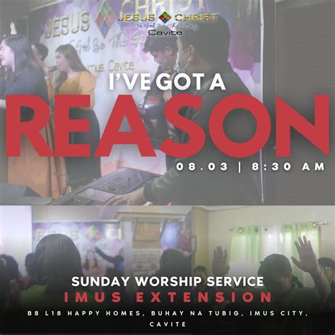 Jc Magandang Araw To God Be The Glorians Of Cavite Mag Sama Sama Tayong Magpuri Sa Ating