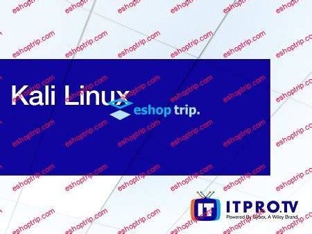 ITProTV Kali Linux Eshoptrip