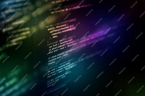 Premium Photo Big Data Storage And Cloud Computing Representation Programming Code