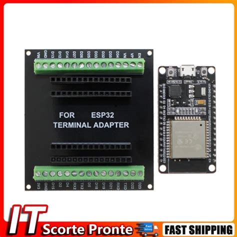SCHEDA DI ESPANSIONE ESP32 NodeMCU 32S Lua 38Pin Scheda Di Espansione Scheda Di EUR 12 55