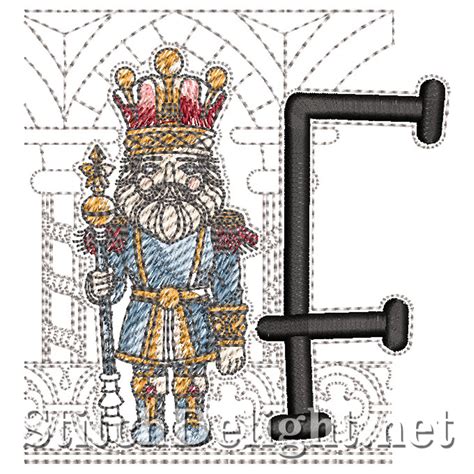 Sds3151 Nutcracker Font