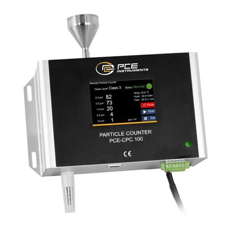 Airborne Particle Counting Hygiene PCE CPC 100 PCE Instruments