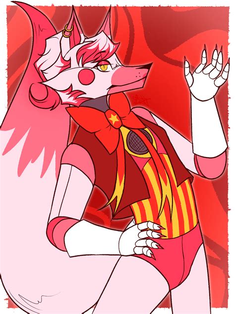 Funtime Foxy Au Design By Caoticmoon On Deviantart