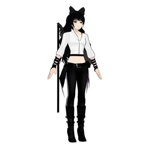 Rwby Blake Belladonna Alt Outfit Turnaround By Jkphantom9 Liked On