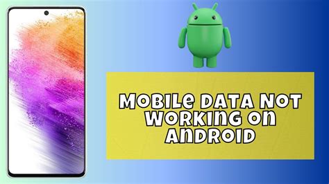 How To Fix Mobile Data Not Working On Android Android Update 2024