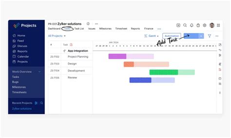 Zoho Projects Web Design Company Webcombd