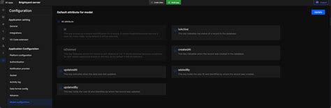 Modeldatabase Default Field Configuration Feature Request Wappler Community