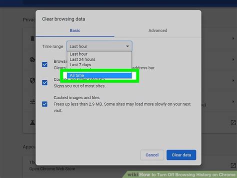 5 Ways To Turn Off Browsing History On Chrome WikiHow