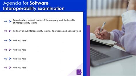 Agenda For Software Interoperability Examination Graphics Pdf