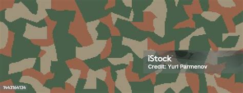픽셀 디지털 위장 원활한 패턴 카모 텍스처 벡터 일러스트 레이 션 Militarism에 대한 스톡 벡터 아트 및 기타 이미지