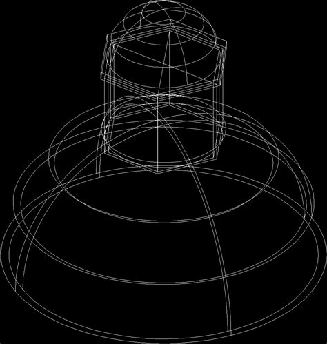 Dome 3d Dwg Model For Autocad • Designs Cad