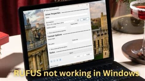 Como Consertar O Rufus Que Não Funciona No Windows 11 Tiempo De Frikis