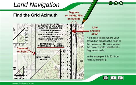 Orange Land Nav Placard