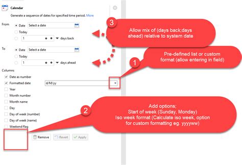 Date Formatting And First Day Of Week Feature Requests Easymorph Community Data