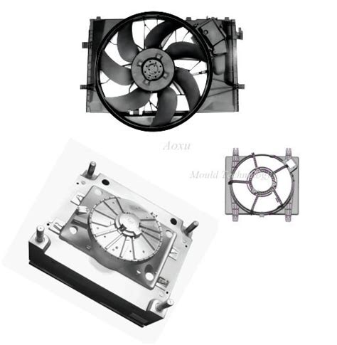 Automotive Fan Shroud Injection Mold Manufacturers China Taizhou Factory Aoxu Mould