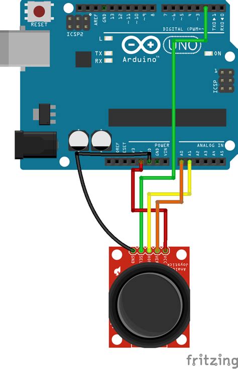 COMPUTERMUSEO WORLD ARDUINO PROJECT 29 Lettura Analogico Joystick
