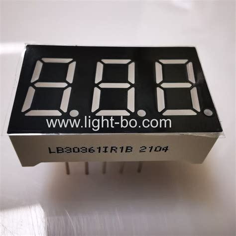Inch Common Anode Super Bright Red Digit Led Seven Segment Led Display For Digital