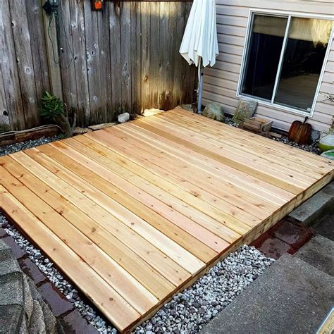 DIY Floating Deck