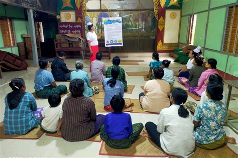 မင်းလှမြို့၌ မြို့နယ်ပြည်သူ့ကျန်းမာရေးနှင့်ကုသရေးဦးစီးဌာနမှ ပြင်းထန်ဝမ်းပျက်ဝမ်းလျောရောဂါအကြောင