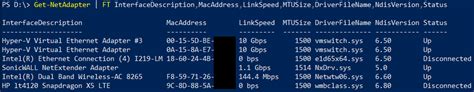 Ipconfig Mit Der Powershell Powershell User