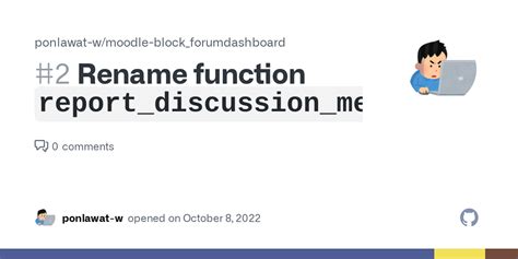 Rename Function `reportdiscussionmetricsgetmulutimedianum` · Issue