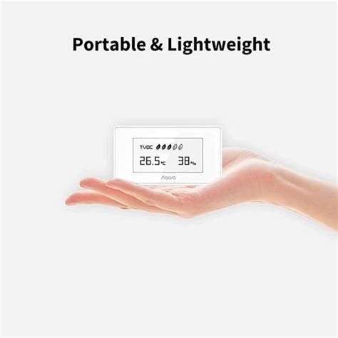 AQARA TVOC AIR QUALITY MONITOR - Lit