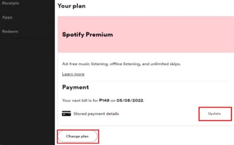 How To Switch Payment Method On Spotify Step By Step Guide