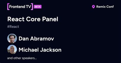 dan abramov and react core team discuss rsc react forget signals and