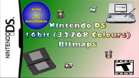 Nintendo Ds Programming In C 16bit Bitmaps Episode 6 Youtube