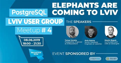 Postgresql Lviv User Group Meetup 4 8 червня 2019 Dou