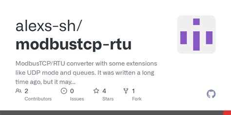 GitHub Alexs Sh Modbustcp Rtu ModbusTCP RTU Converter With Some