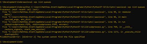 Issue Running Any Awslocal Command On Windows 10 · Issue 15