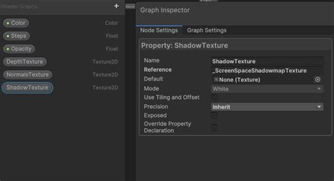 Shadergraph Accessing Screenspaceshadows Texture Questions And Answers