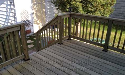 Pressure Treated Railing Posts