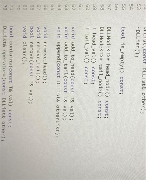 Solved Dllist Bool Isempty Const Dllnode Headnode