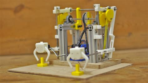 Diy Pick And Place Machine Prototype Arduino Project Youtube