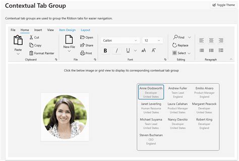 dealing with ribbon in winui ribbon control syncfusion