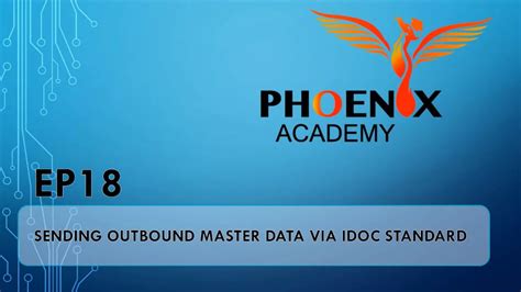 EP18 Sending Outbound Master Data Via IDOC Standard YouTube