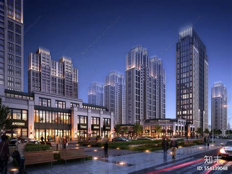 商业裙楼 商业楼 大山谷图库